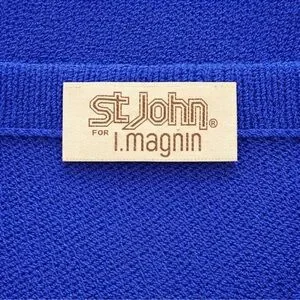 St. John Collection | Dresses | St John Collection By Marie Gray Blue ...